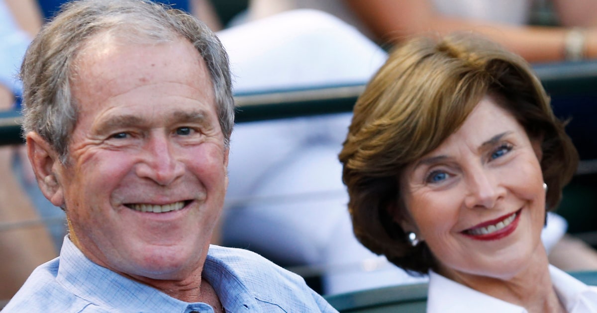 George W. Bush honors 44th anniversary with wife Laura