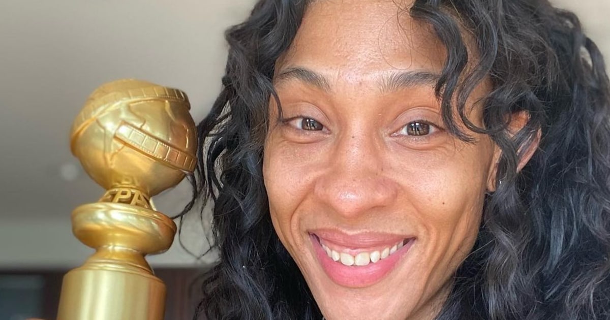 MJ Rodriguez shares sweet selfie with her history-making Golden Globe