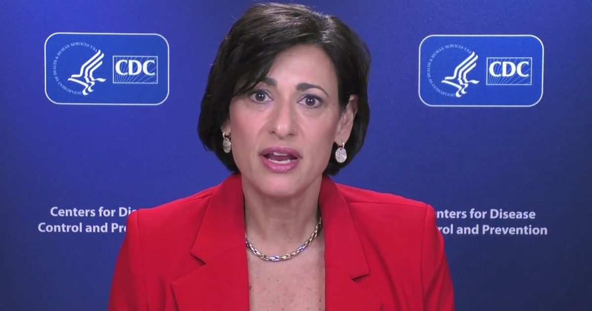 CDC director clarifies why isolation guidance changed from 10 days to 5