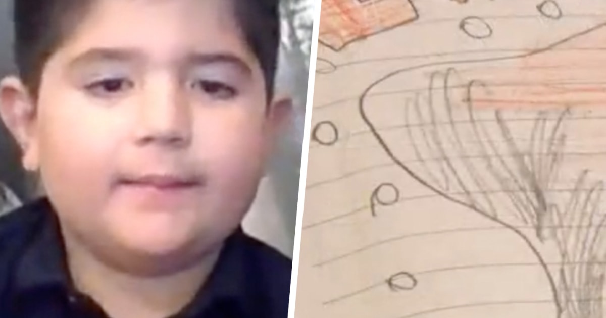 Dillon Helbig, 8, tells TODAY about original book about 'Crismis'