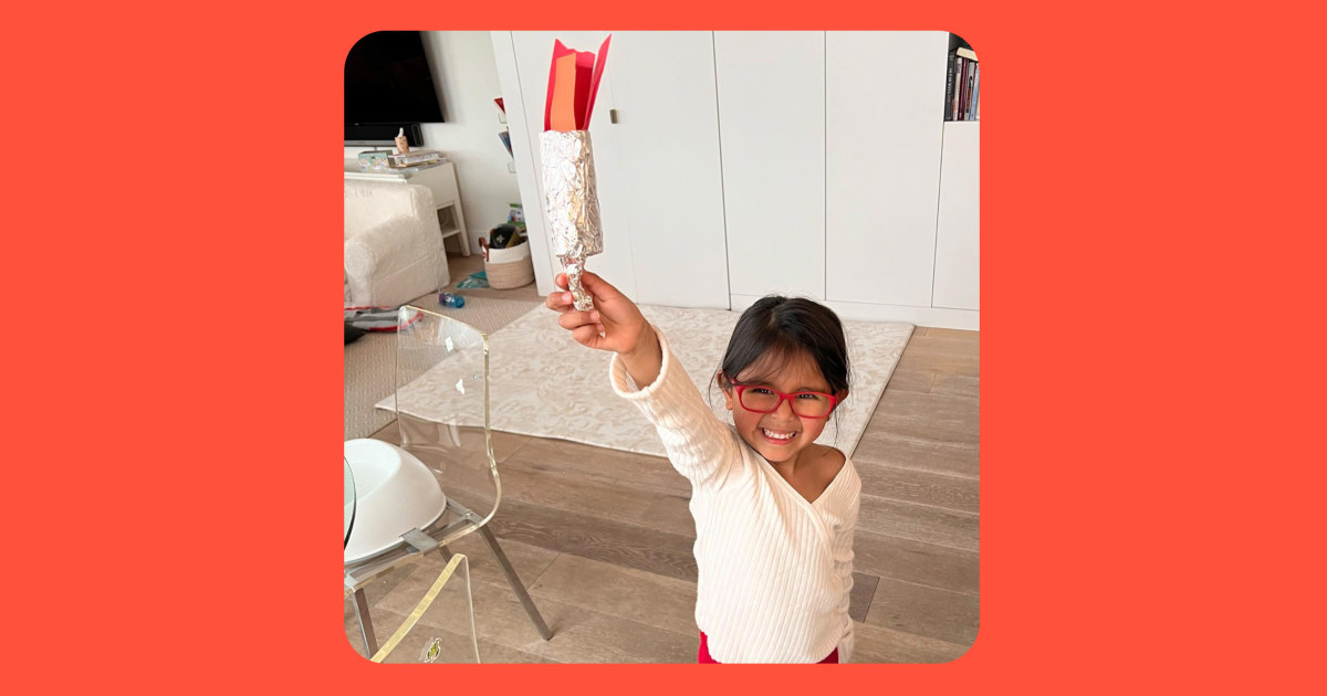 Hoda’s daughter Haley is ready for the Olympics with her own adorable torch