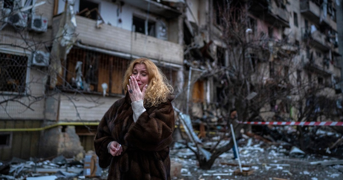 Russian's invasion of Ukraine captured in photos on the scene