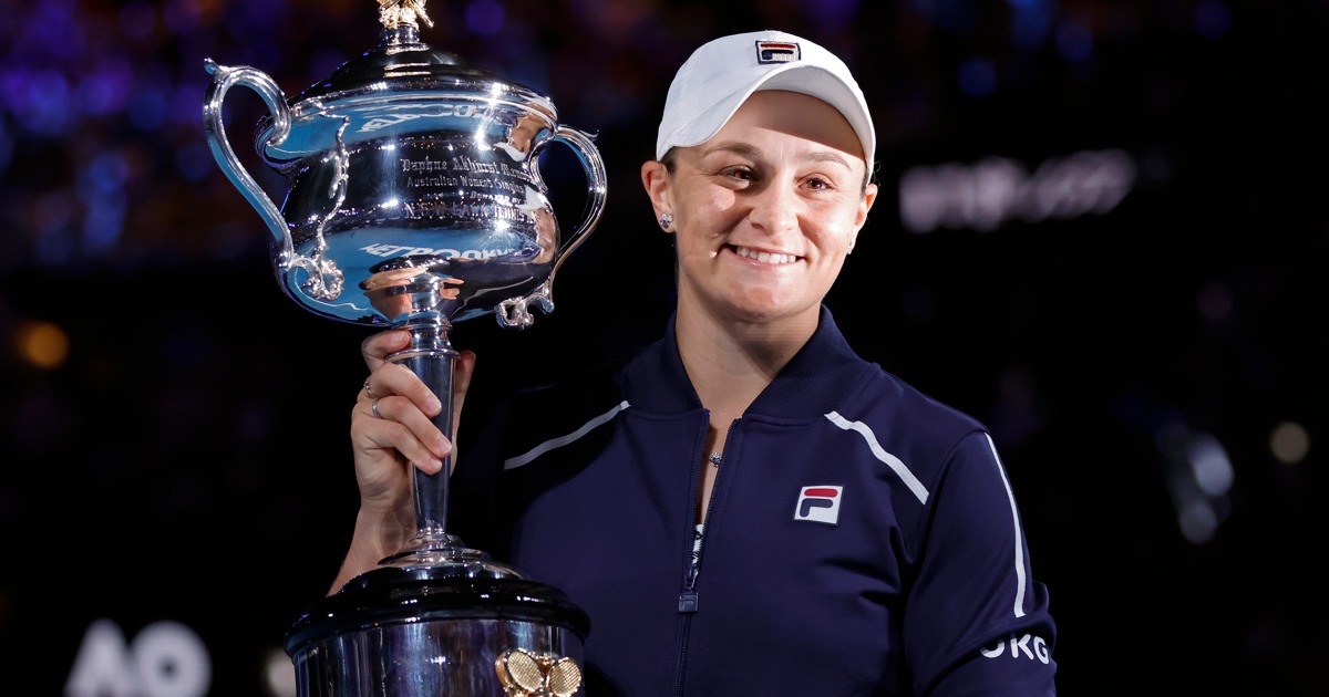 Professional Tennis Player Ash Barty, 25, Announces Her Retirement