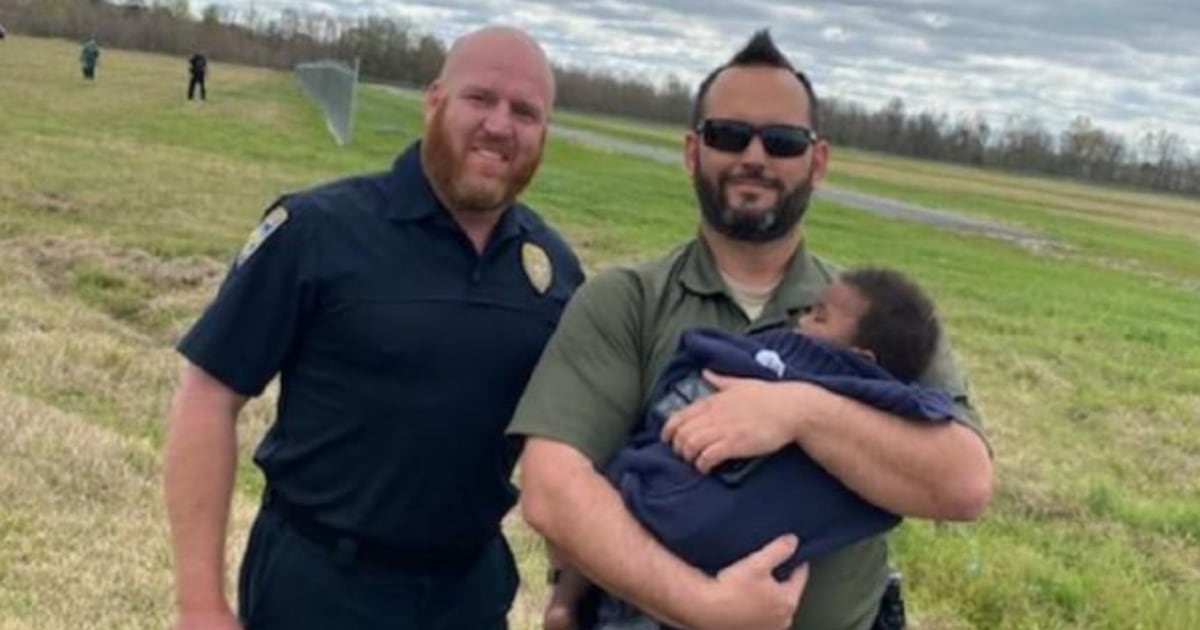 Abandoned 8-month-old baby found alive in Louisiana field