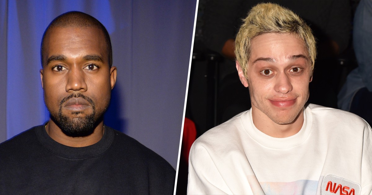Alleged Text Messages Between Pete Davidson and Kanye West Made Public