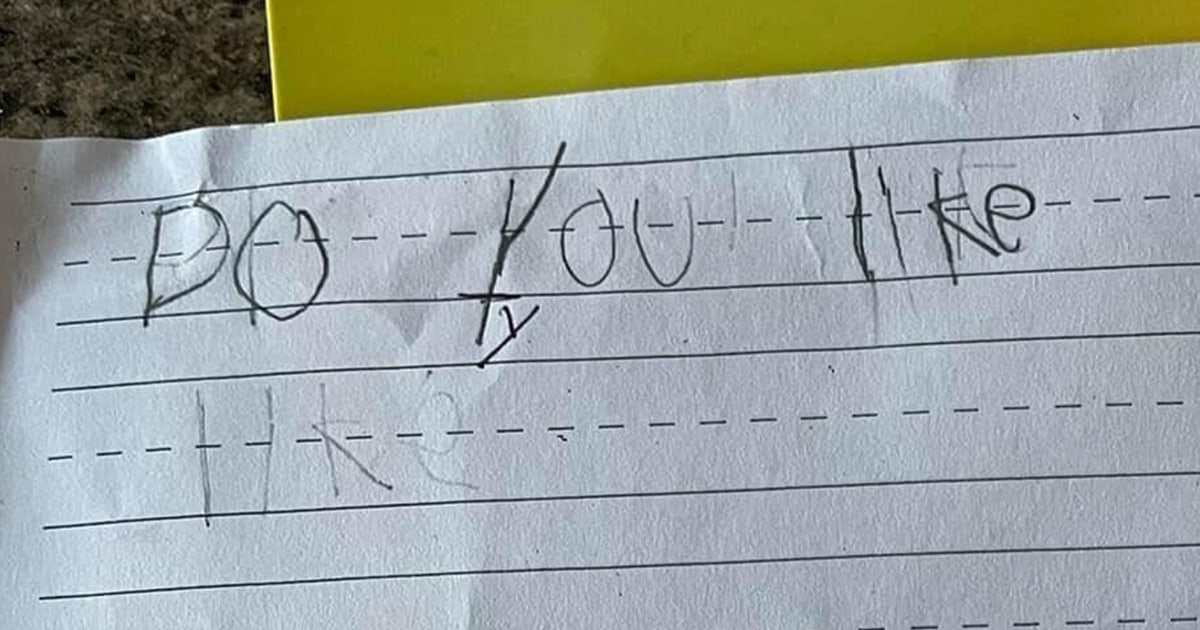 Kindergartner's Math Project Will Make You Laugh Out Loud