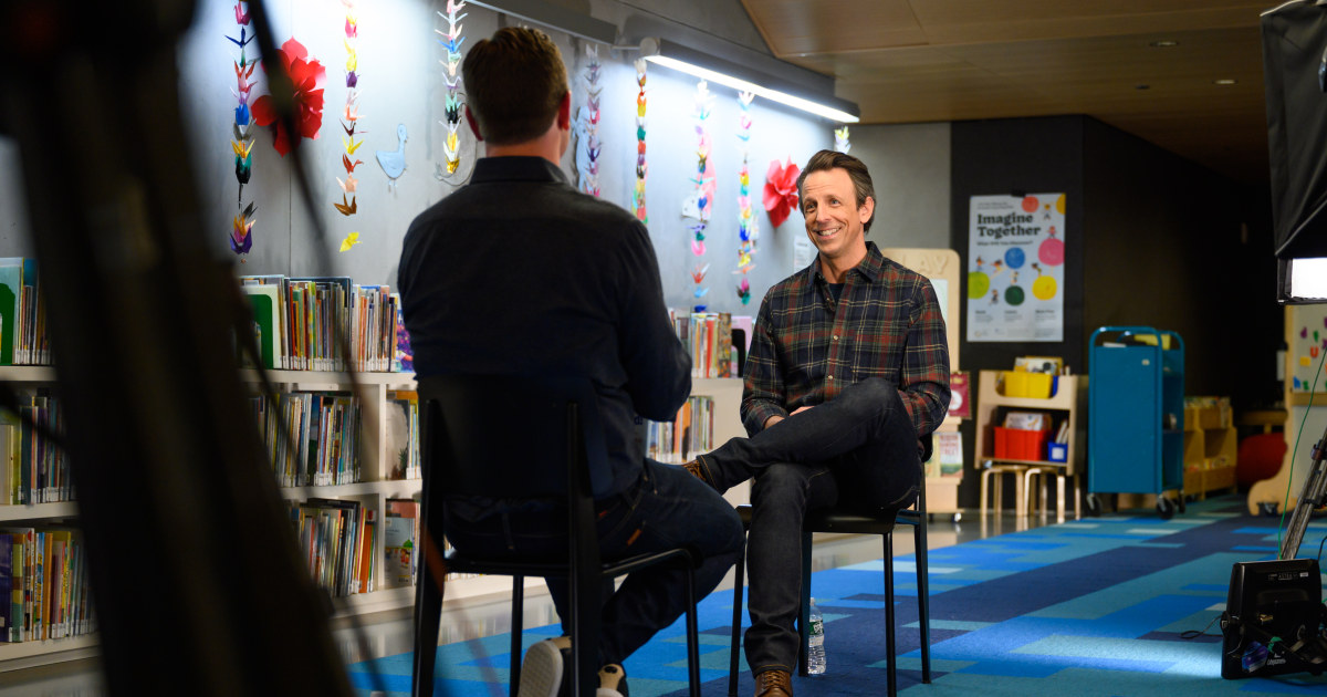 Seth Meyers details wife’s home birth with daughter Adelaide