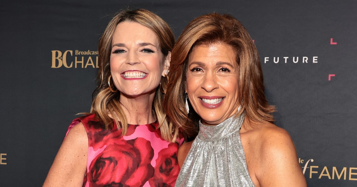 Savannah and Hoda Inducted into the Broadcasting and Cable Hall of Fame