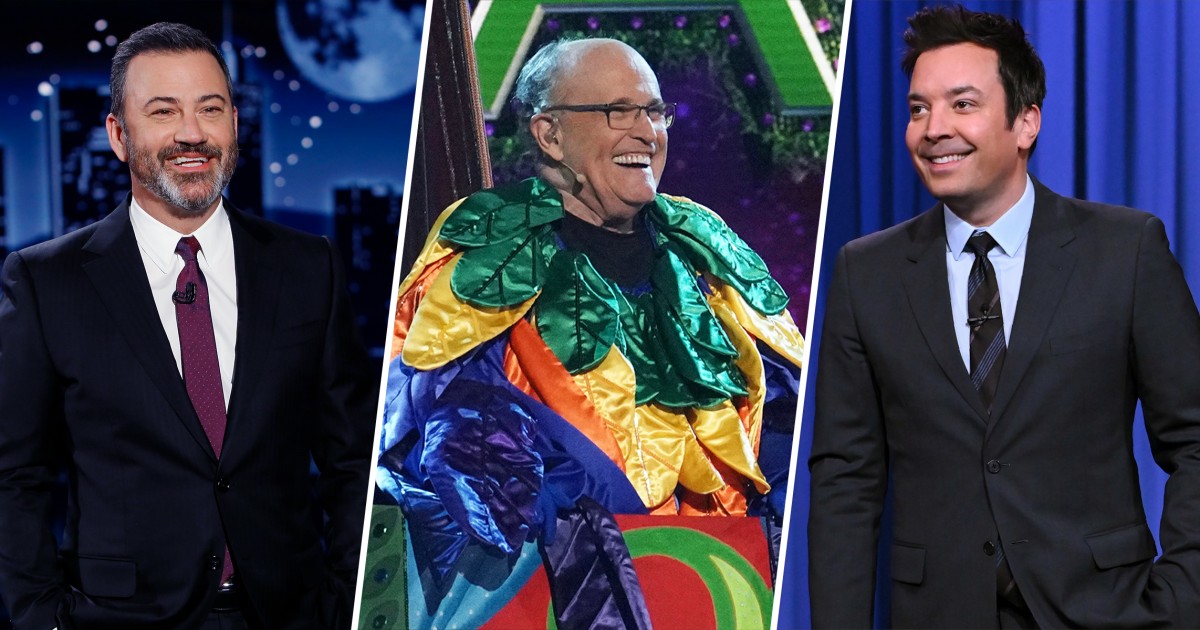 How Late-Night Hosts Responded to Rudy Giuliani on ‘The Masked Singer’