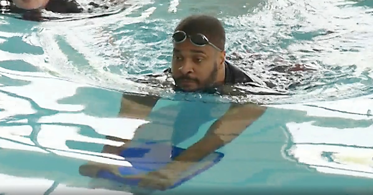 Craig Melvin's Younger Brother Learned to Swim at 36