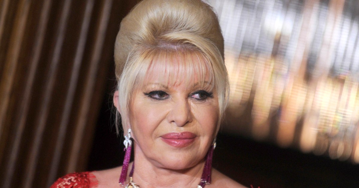 Ivana Trump’s death ruled accidental by medical examiner