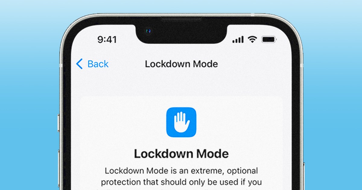 What is Lockdown Mode? Apple introduces new feature that will protect ...