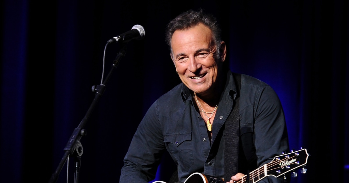 The Boss gets a promotion — Bruce Springsteen welcomes his first grandchild