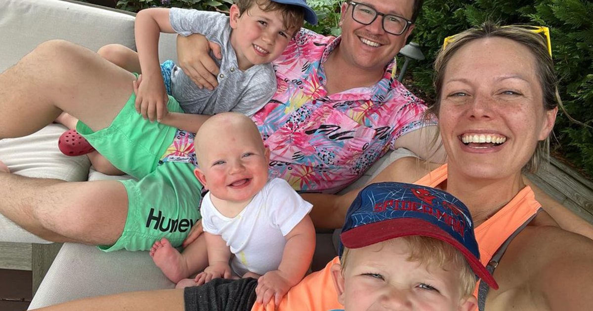 Dylan Dreyer's baby Rusty Strikes Perfect Pose In New Family Photos