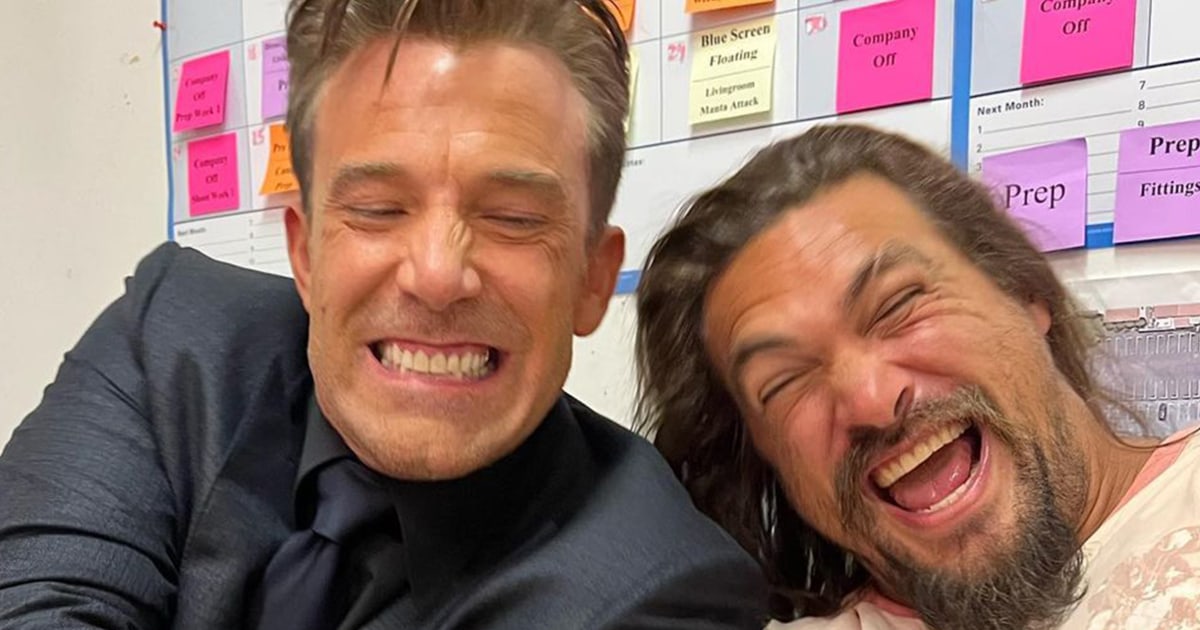 Happy Friday from Jason Momoa, Ben Affleck and these fun pics of them ...