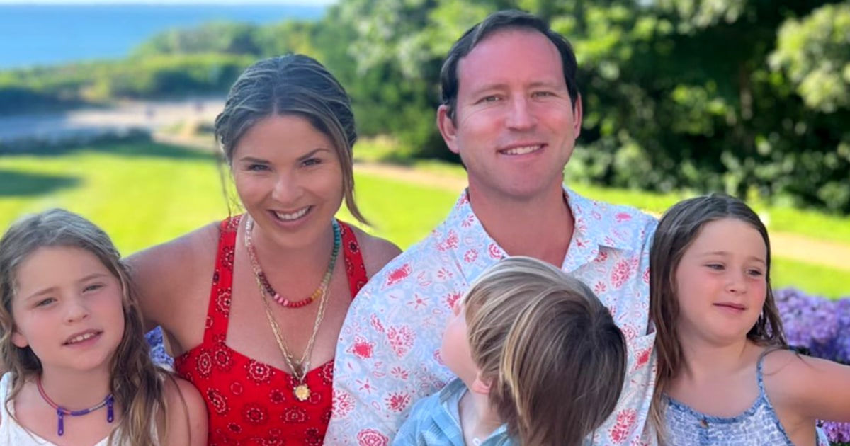 Jenna Bush Hager Shares Family Vacation Photos Of Husband Henry Hager ...