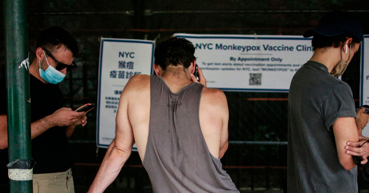 US records more cases of monkeypox than any other country