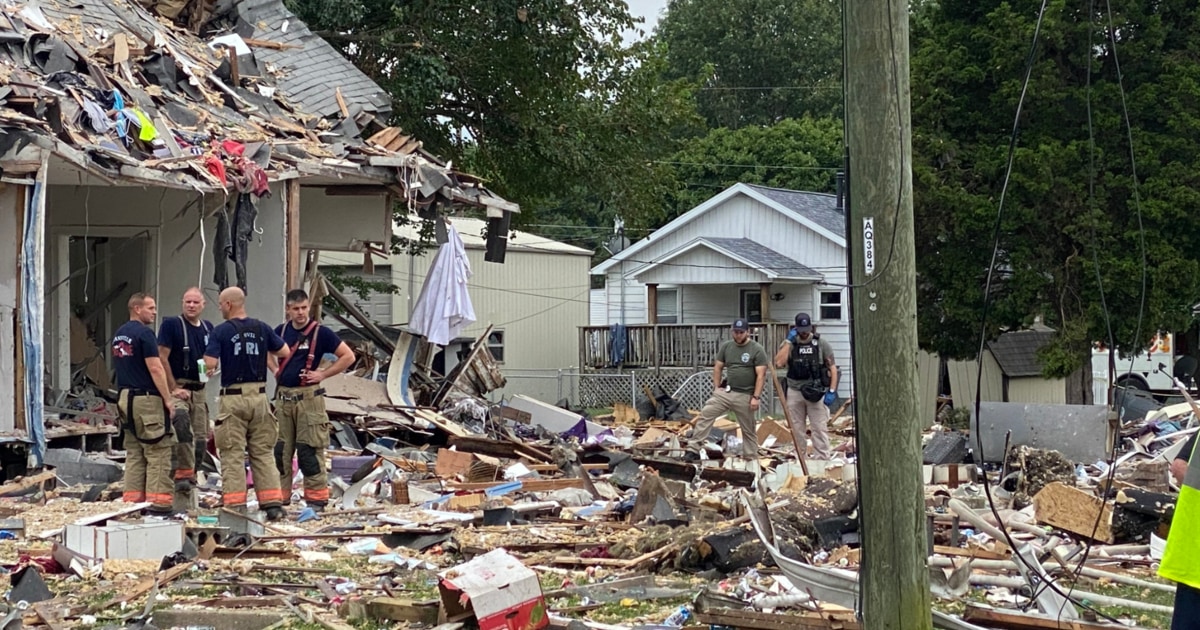 Indiana house explosion kills at least 3 people
