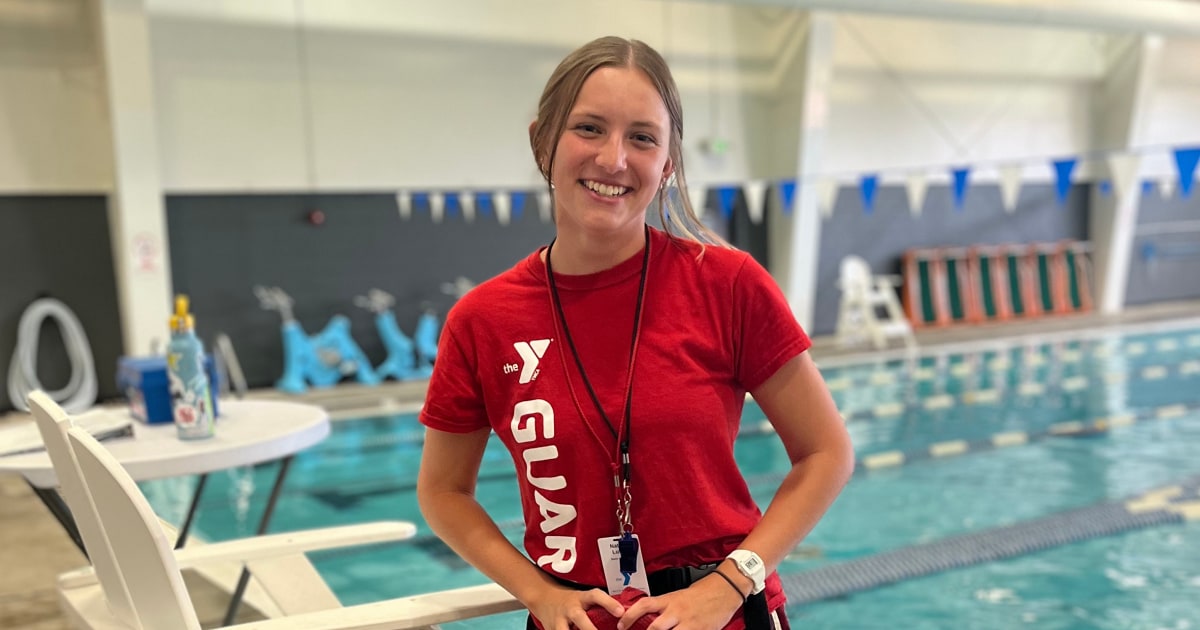 Colorado lifeguard helps mom who went into labor at the YMCA pool