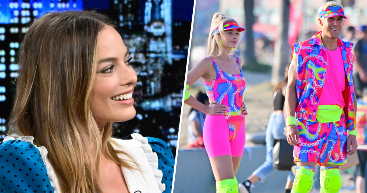 Margot Robbie Says She Was Mortified By Viral Barbie Set Pics