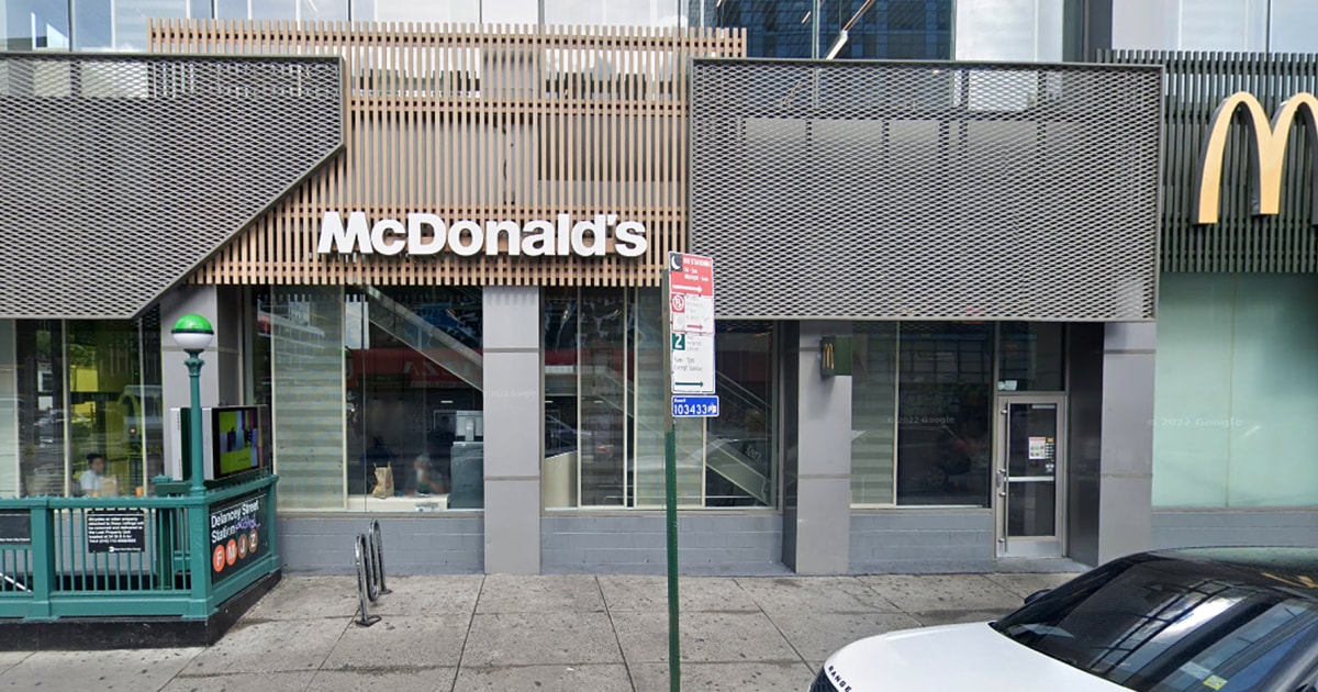 Disturbing video shows man with an ax ‘menacing' customers at New York McDonald’s