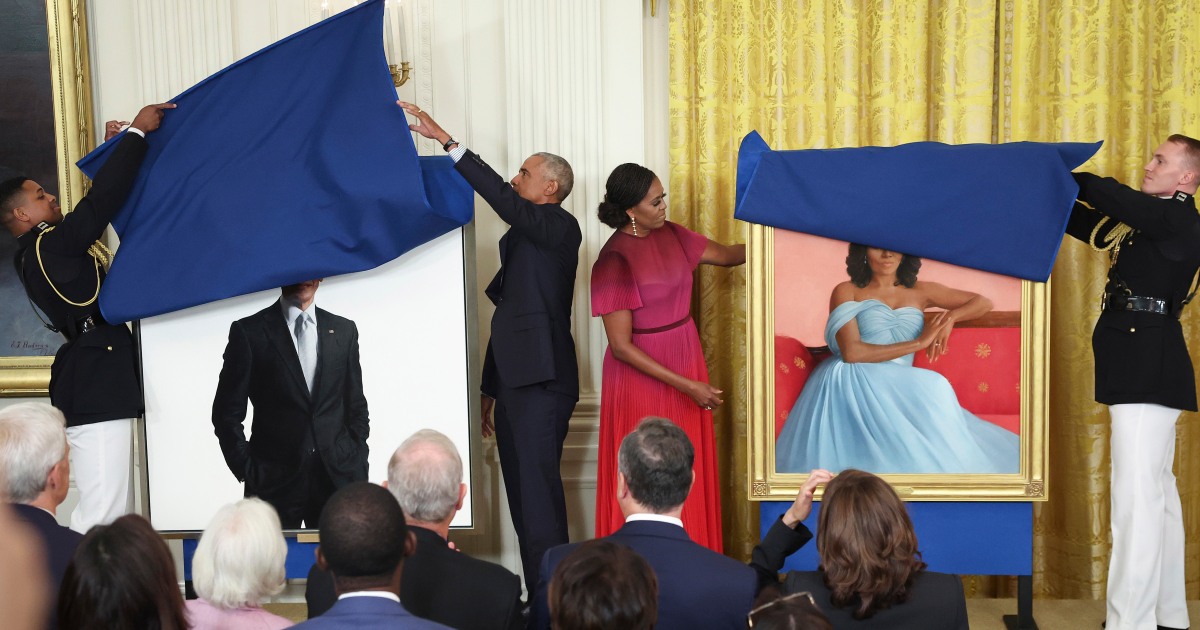 Michelle Obama Praised for Wearing Braids to White House Portrait Unveiling