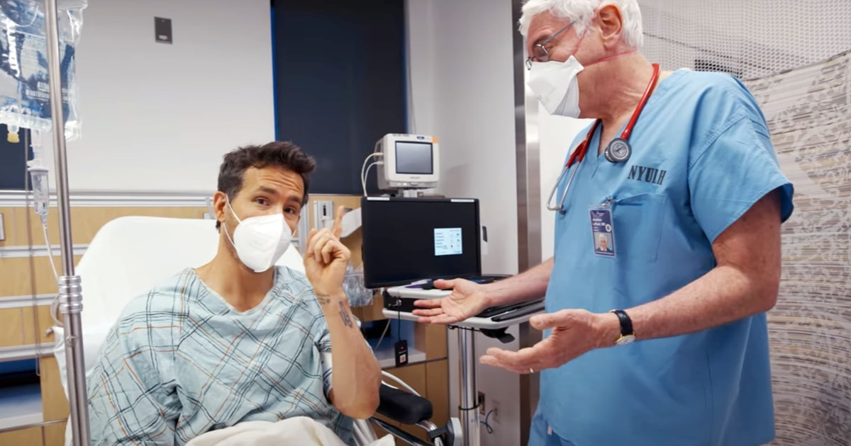 Ryan Reynolds Documents Getting a Colonoscopy to Raise Awareness