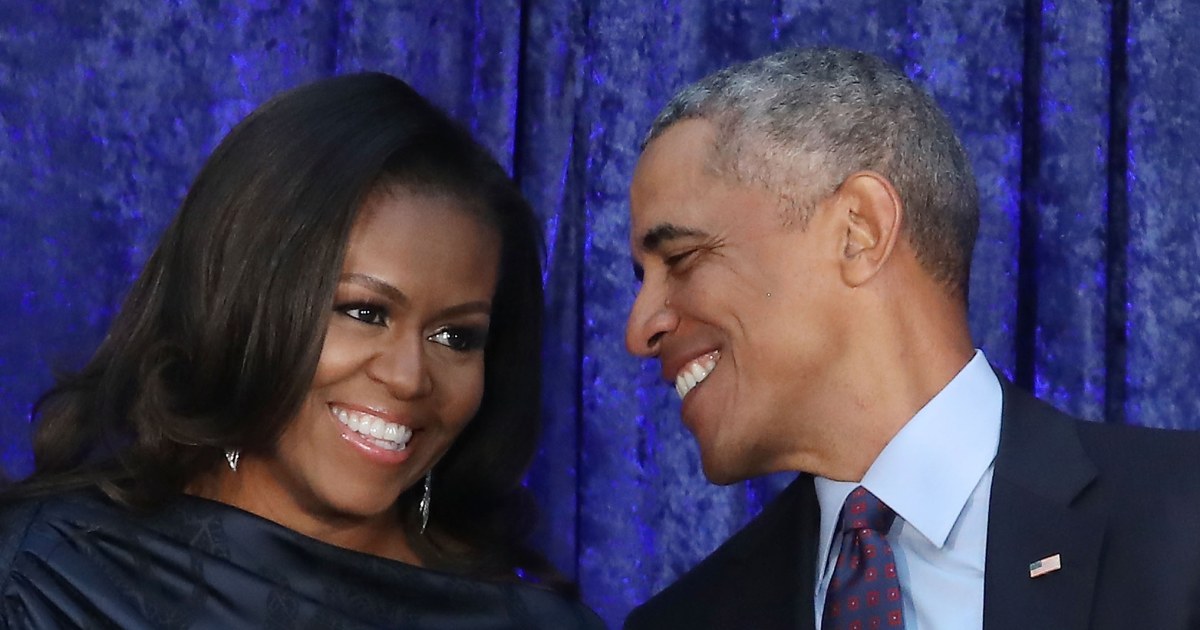 Barack Obama And Michelle Obama Celebrate Their 30th Anniversary