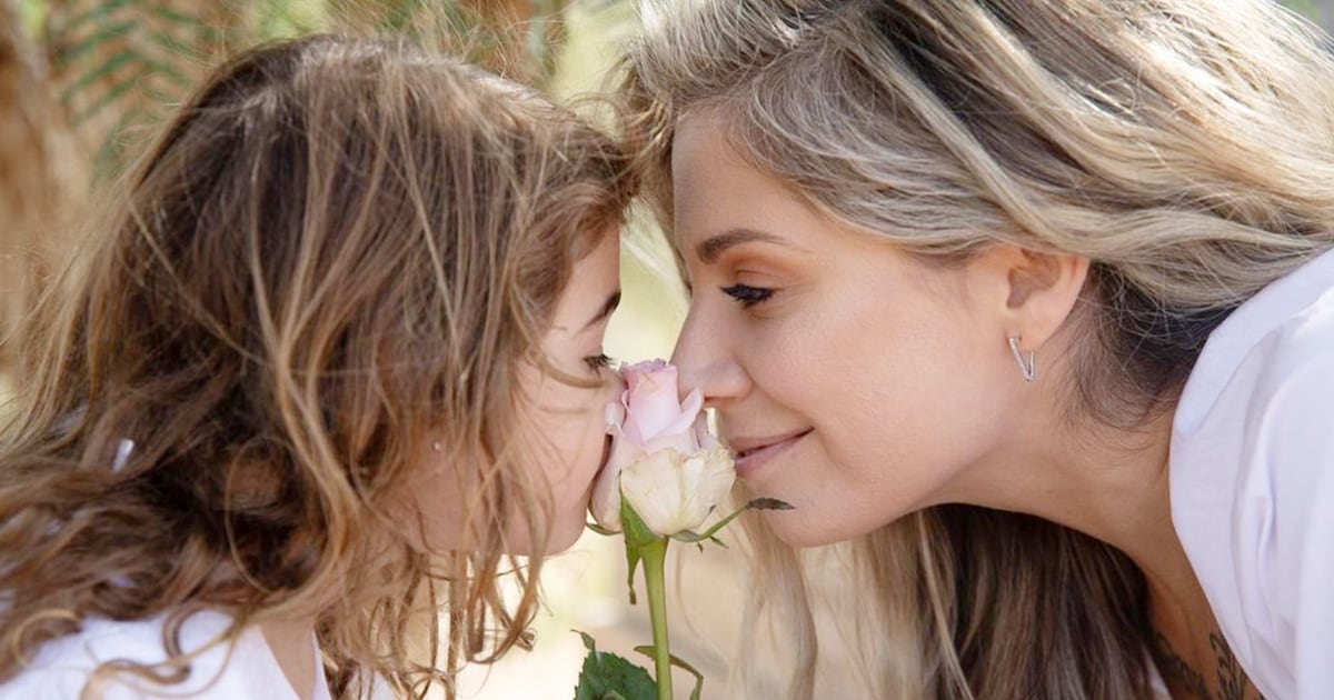 Christina Perri’s daughter meets her ‘double rainbow’ baby sister