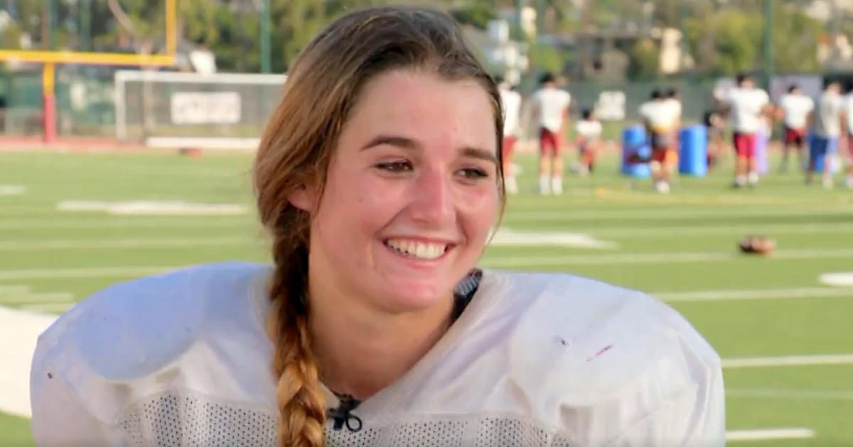 Bella Rasmussen Makes History as First Female High School Football ...