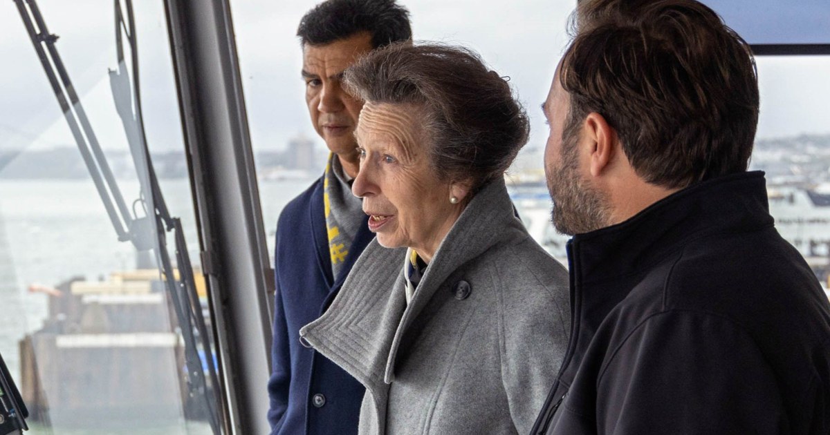 Princess Anne Took a Ride on the Staten Island Ferry