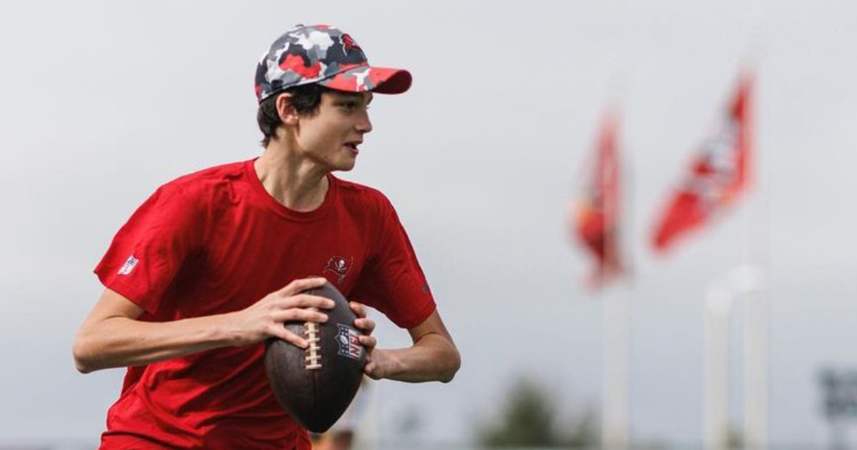 Tom Brady Shares Photo Of His Son Jack Playing Football