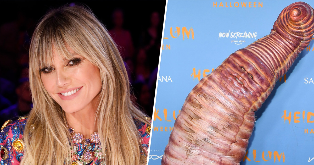 Heidi Klum wins Halloween with 2022 costume: a giant worm