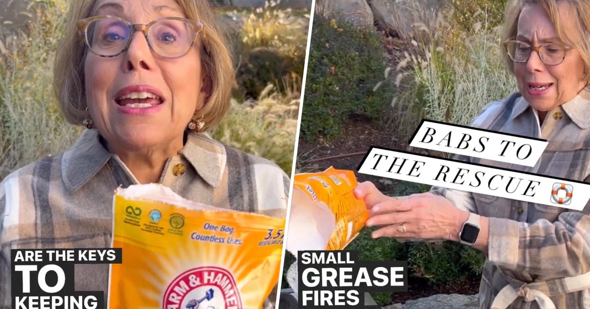 A tip from the internet’s favorite grandma, Babs, saved family from ...