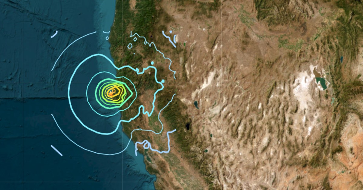 6.4 Magnitude Earthquake Rocks Northern California