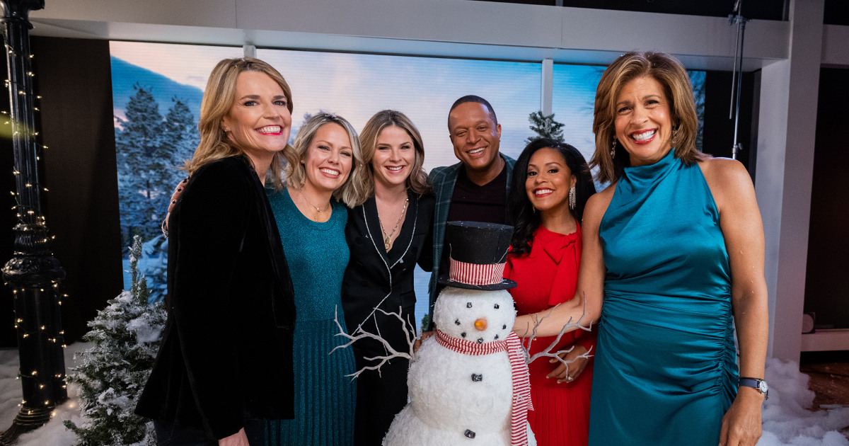 TODAY Show Team Channels 'Love Actually' in 2022 Holiday Video Card