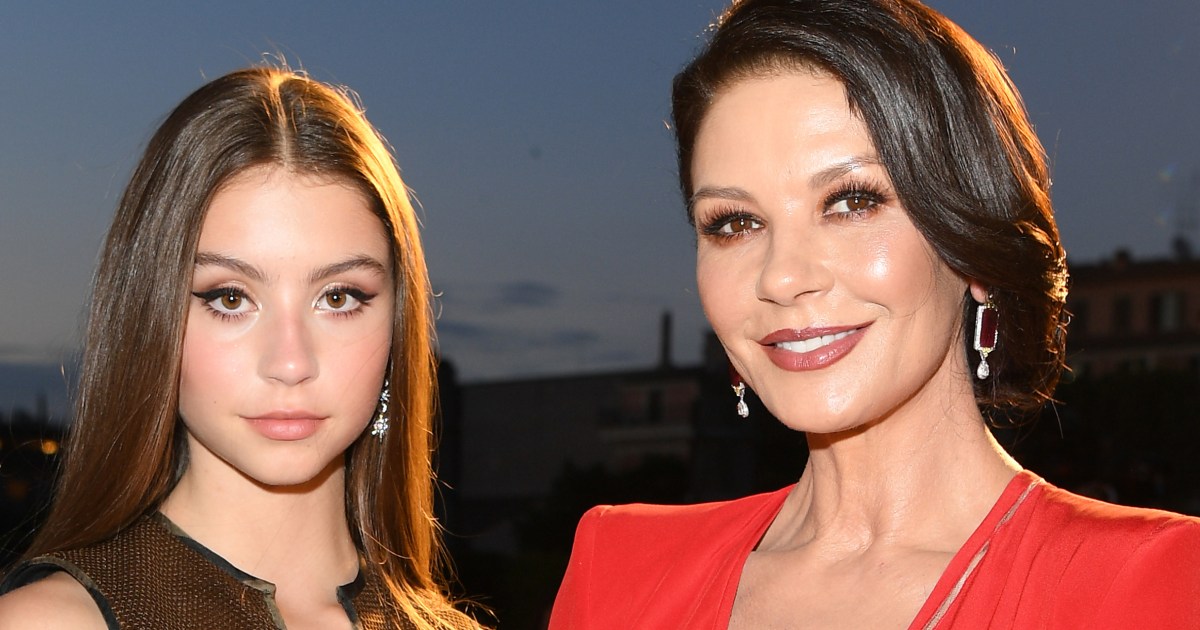 Catherine Zeta-Jones' Compares Daughter To Wednesday In Throwback Post