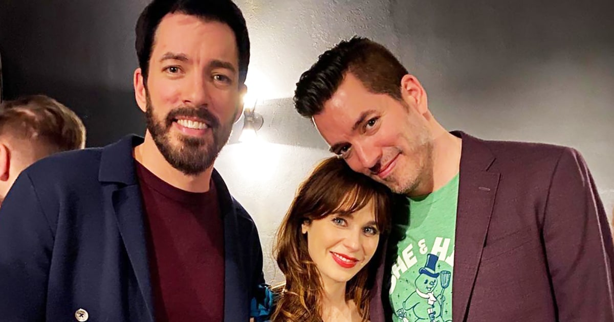 Jonathan Scott, Drew Scott Post Birthday Tributes For Zooey Deschanel