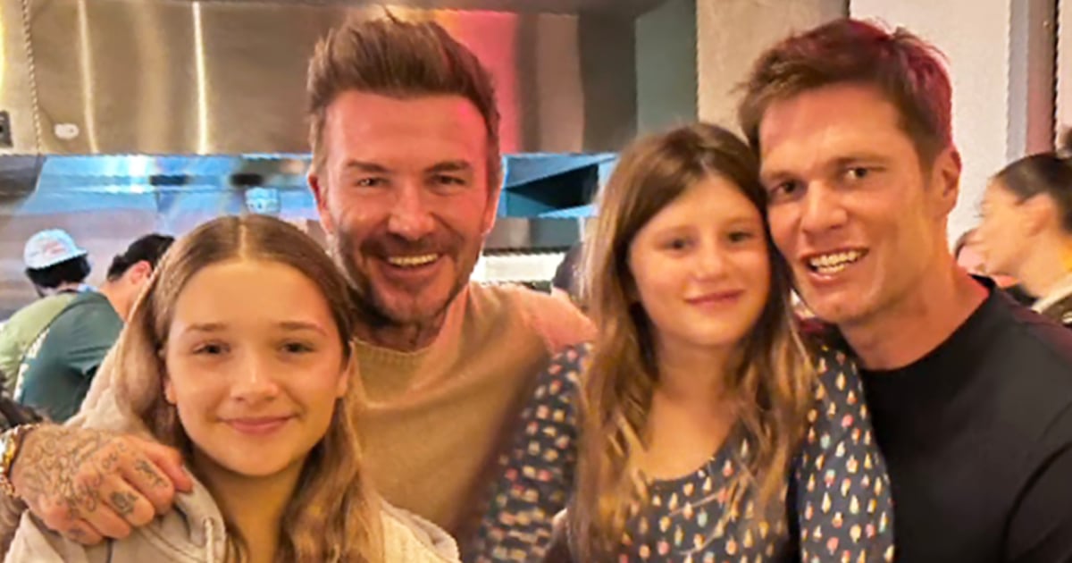 Tom Brady and David Beckham Share Photos From Daddy-Daughter Dates