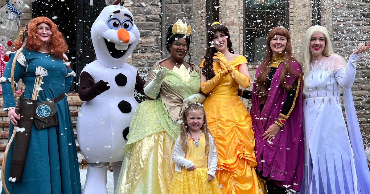 Girl, 3, With Terminal Cancer Has Early Princess Birthday Party