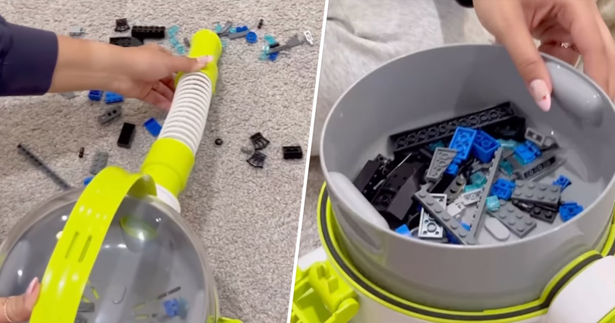 California Mom's Viral Lego Vacuum Video Will Suck You In