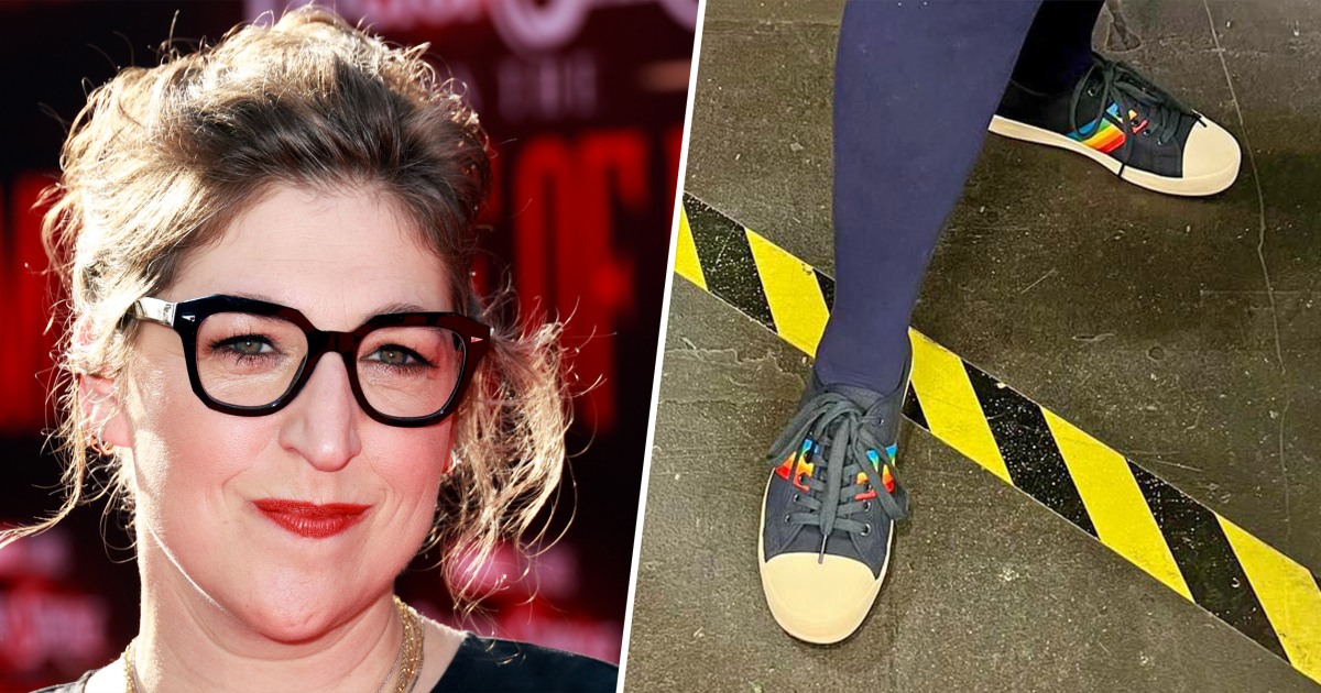 Mayim Bialik Wore Leslie Jordan’s Sneakers in ‘Call Me Kat’ Tribute Episode