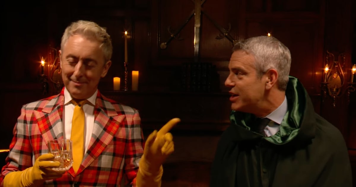 ‘The Traitors’ Reunion: Alan Cumming Gives Hosting Tips To Andy Cohen