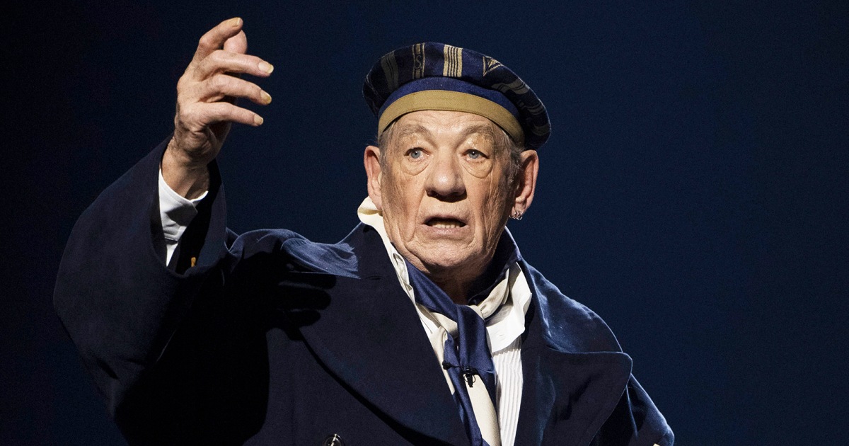 Sir Ian McKellen Walks at London Fashion Week — and Stops Midshow to ...