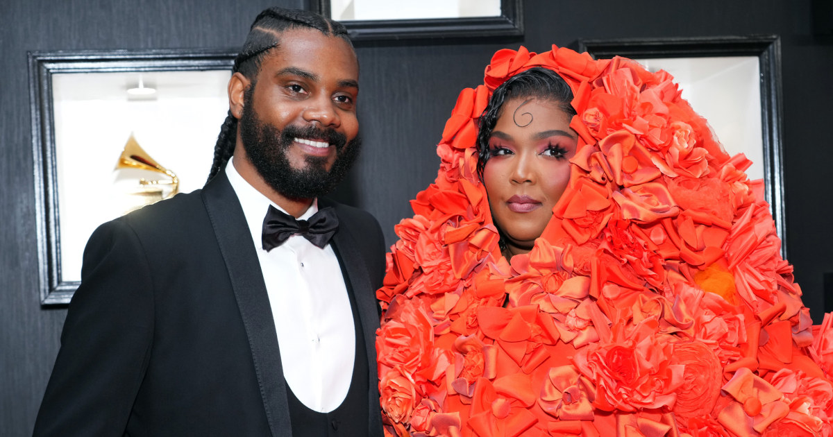 Lizzo and Boyfriend Myke Wright at the 2023 Grammy Awards