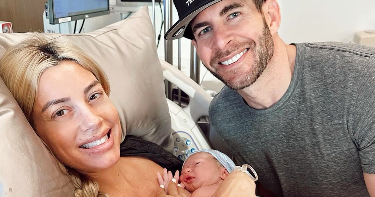 Heather Rae Young Provided a First Look at Her Son With Tarek El Moussa ...