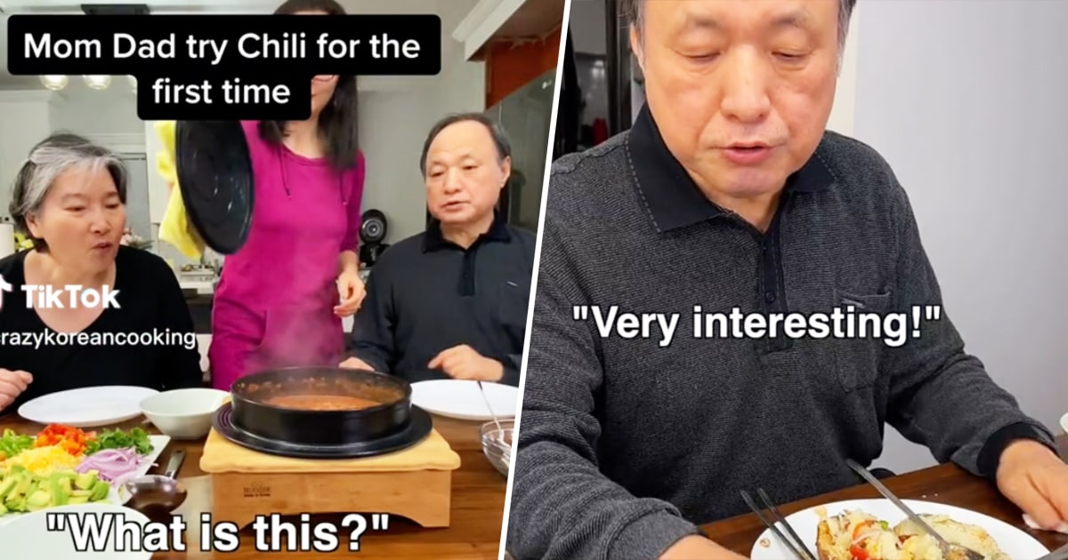 Korean Parents Try Chili for the First Time in Viral TikTok Video