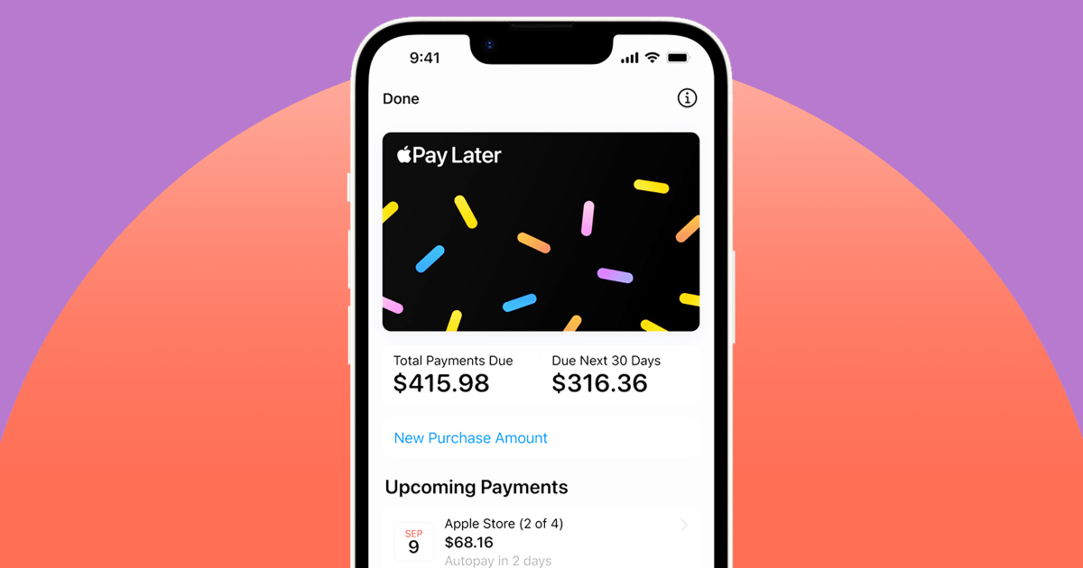 Apple launches new Pay Later service