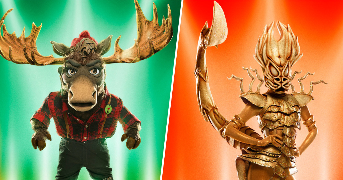 'The Masked Singer' Reveals Moose and Scorpio's Identities