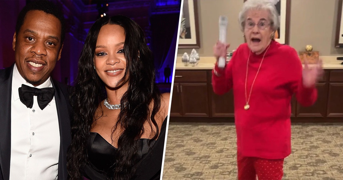 Rihanna and Jay-Z Send Flowers to Senior Center That Re-Created Her ...